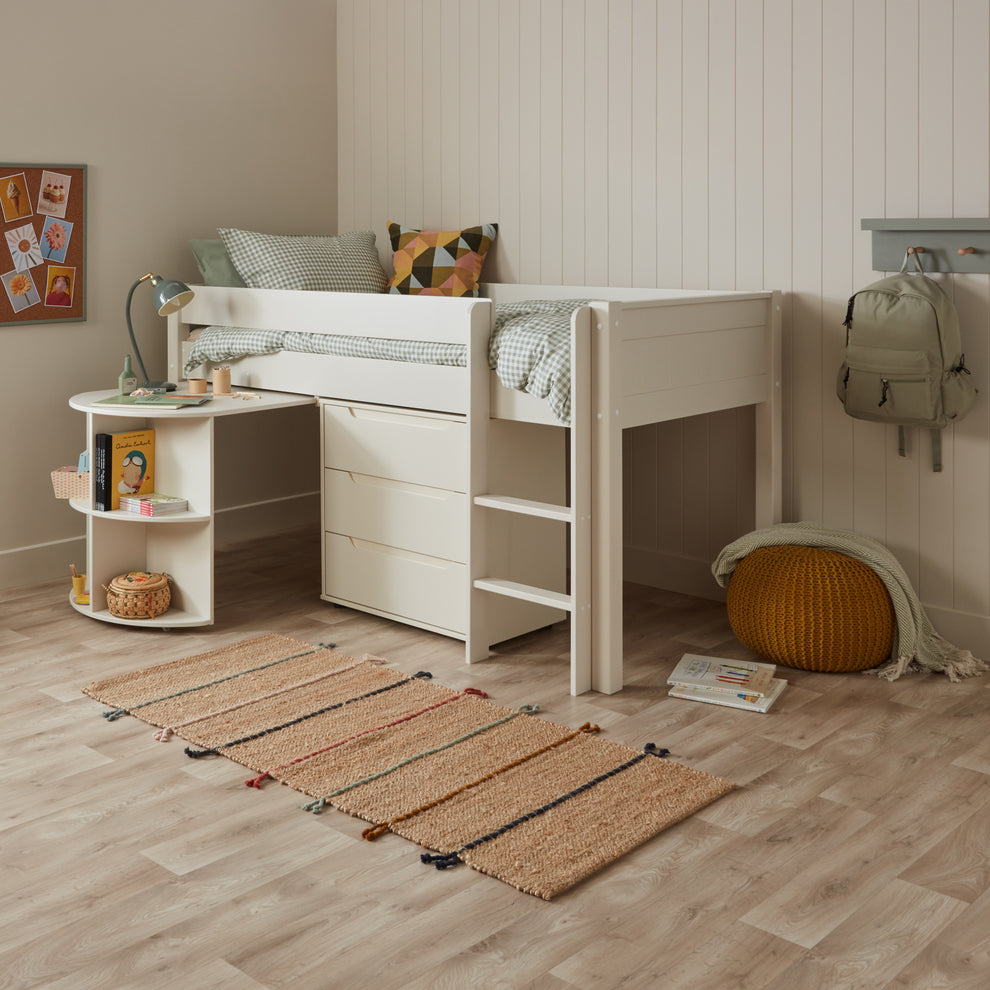 Hamptons Kids Mid-Sleeper Loft Bed – Roomix