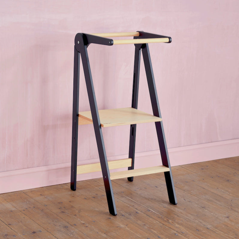 Foldable Toddler Tower | Montessori Learning Tower UK – Roomix