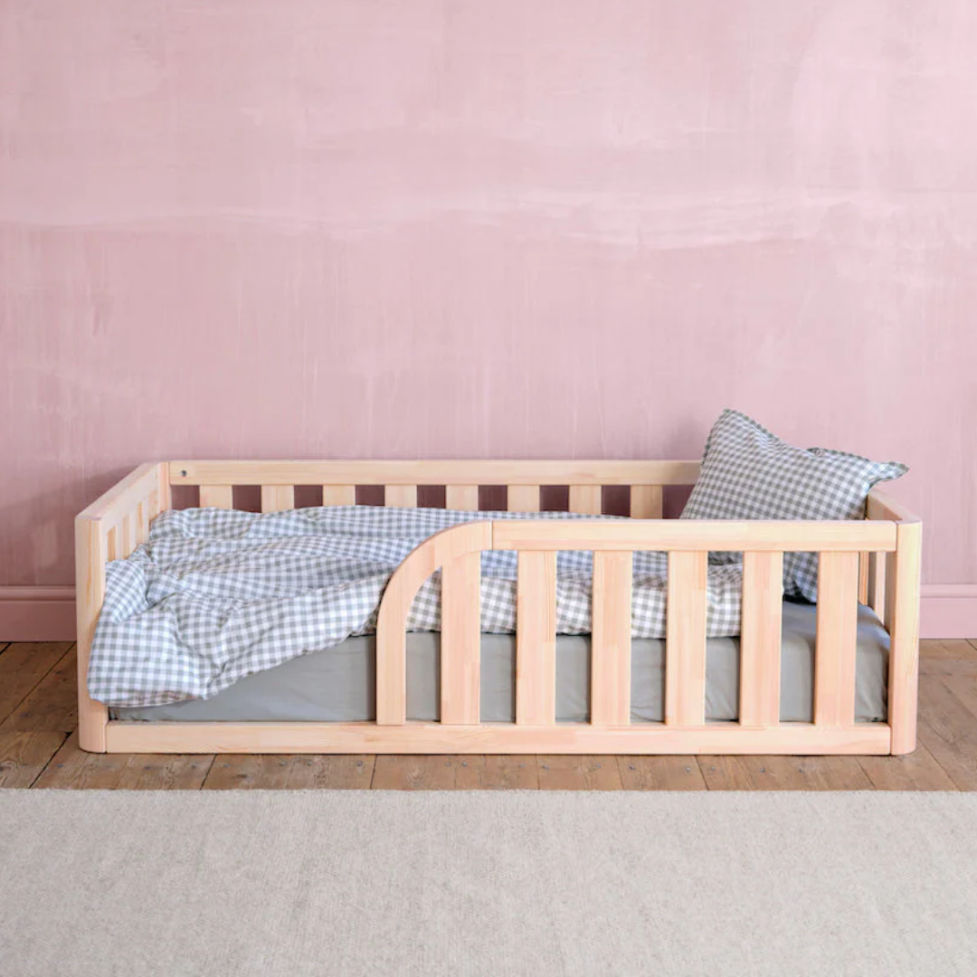 Toddler Floor Bed (Montessori) | Customisable UK Sizes | Roomix